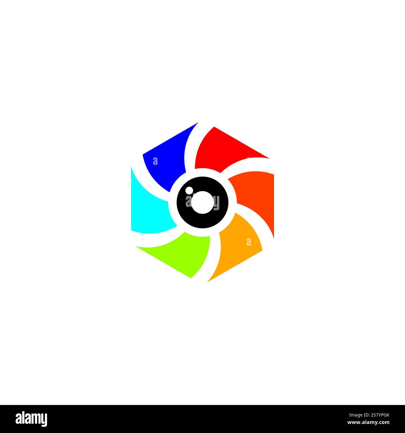 Hexagon professional logo hi-res stock photography and images - Alamy