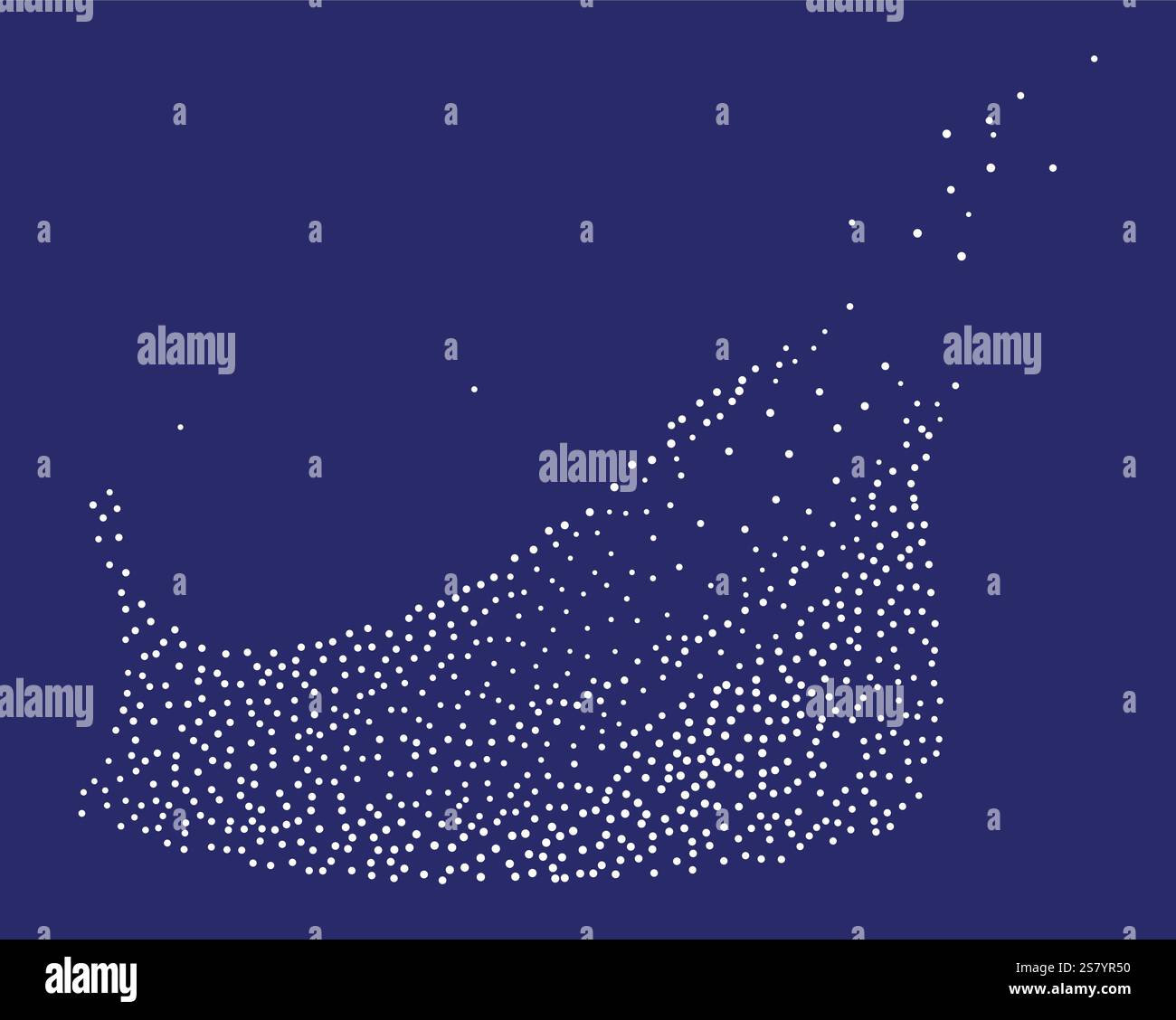 White confetti particles stream motion hi-res stock photography and ...