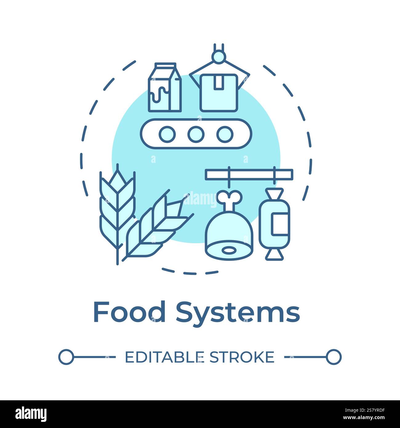 Conveyor systems Cut Out Stock Images & Pictures - Alamy