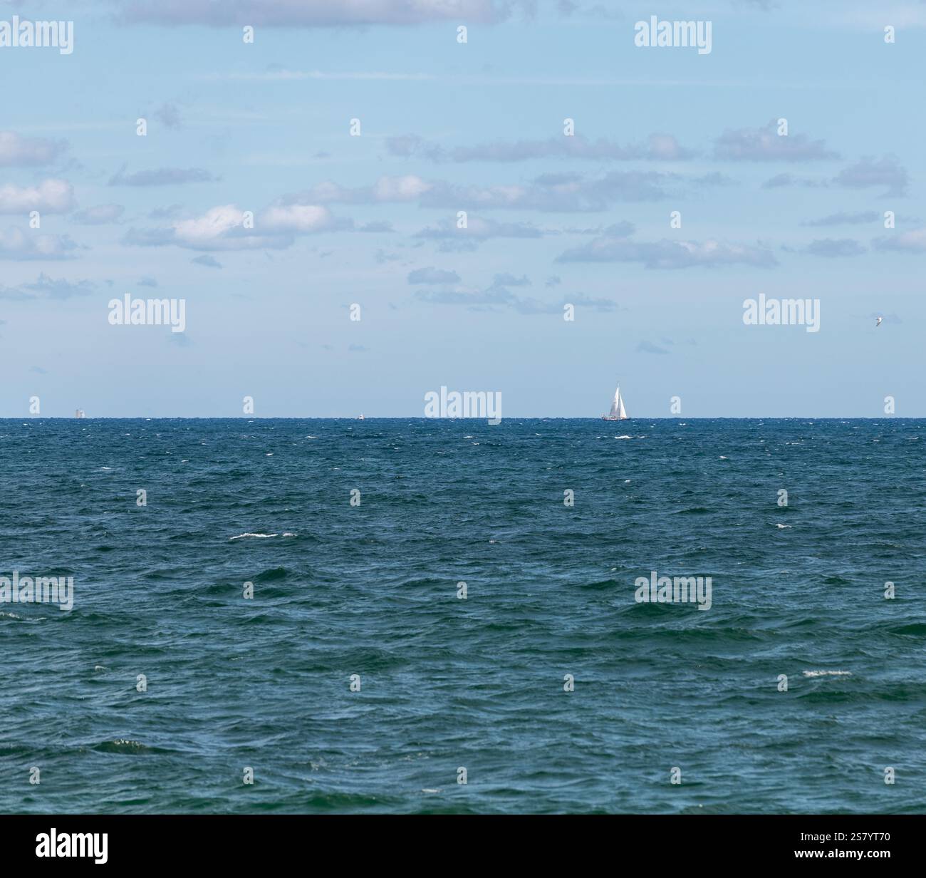 Landscape of Miami Beach Florida Atlantic Ocean Stock Photo - Alamy