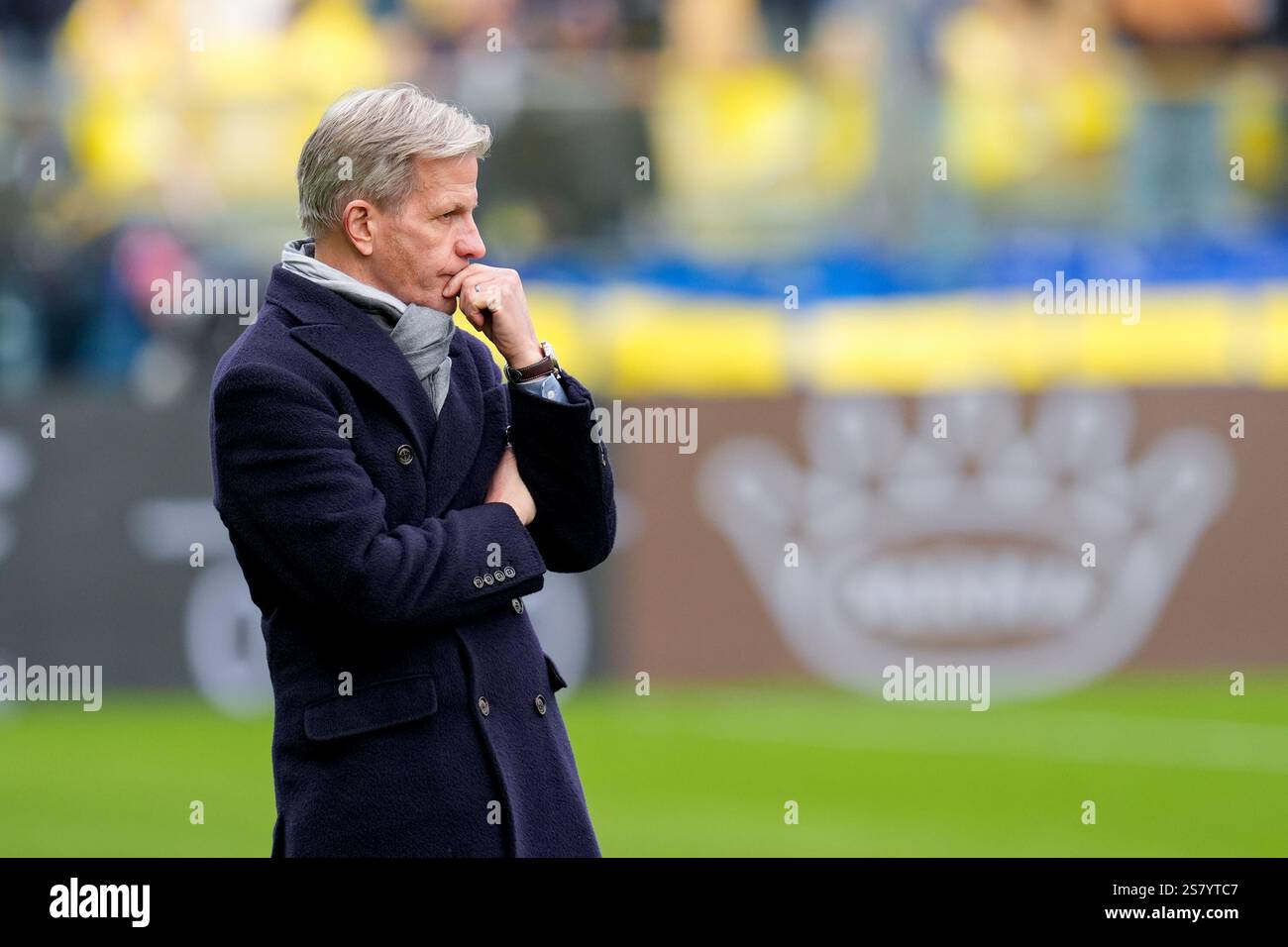 Parma, Italy. 19th Jan, 2025. President of Parma Calcio Kyle J. Krause ...
