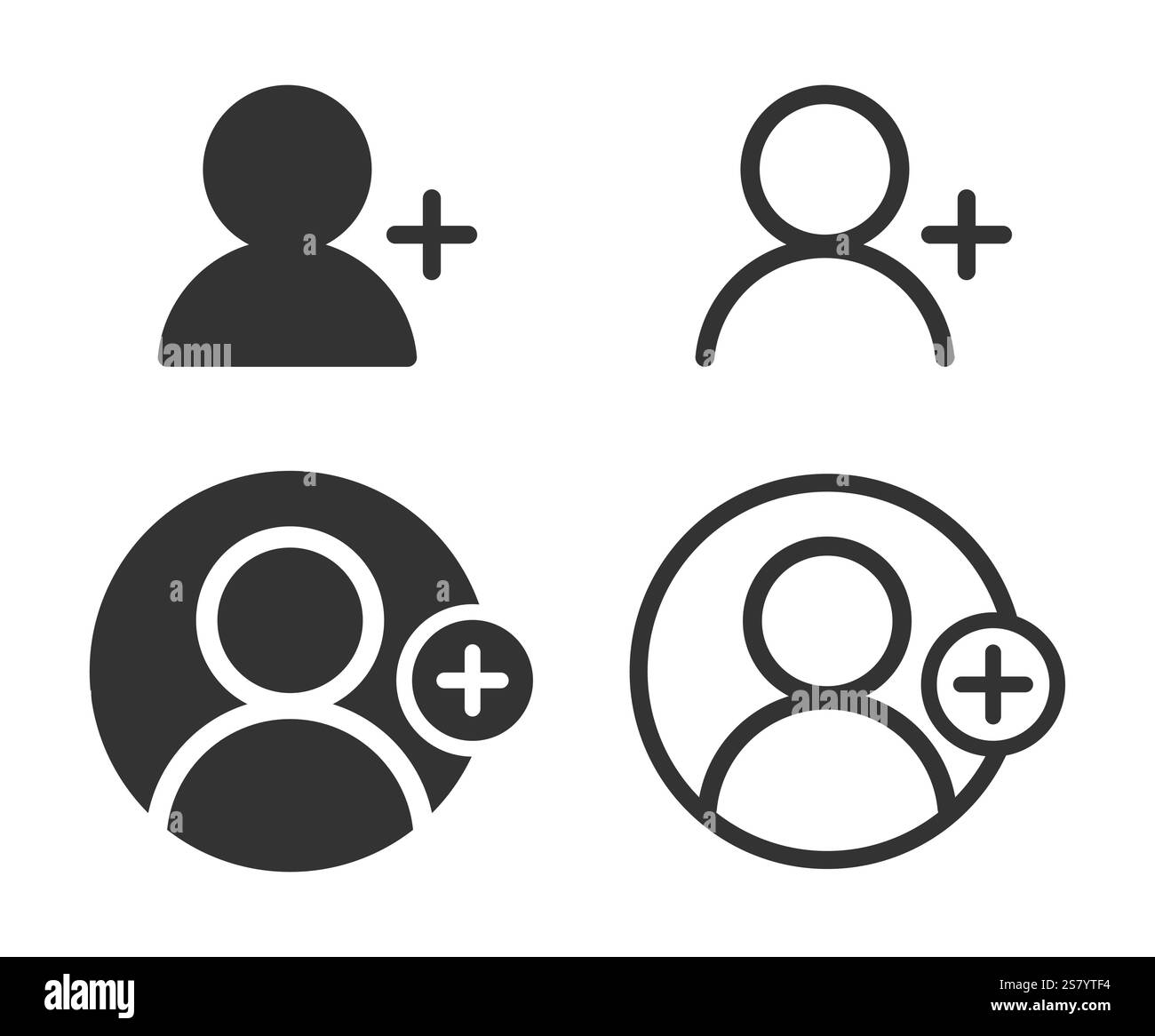 Add a new User profile login or access authentication icon. web avatar ...