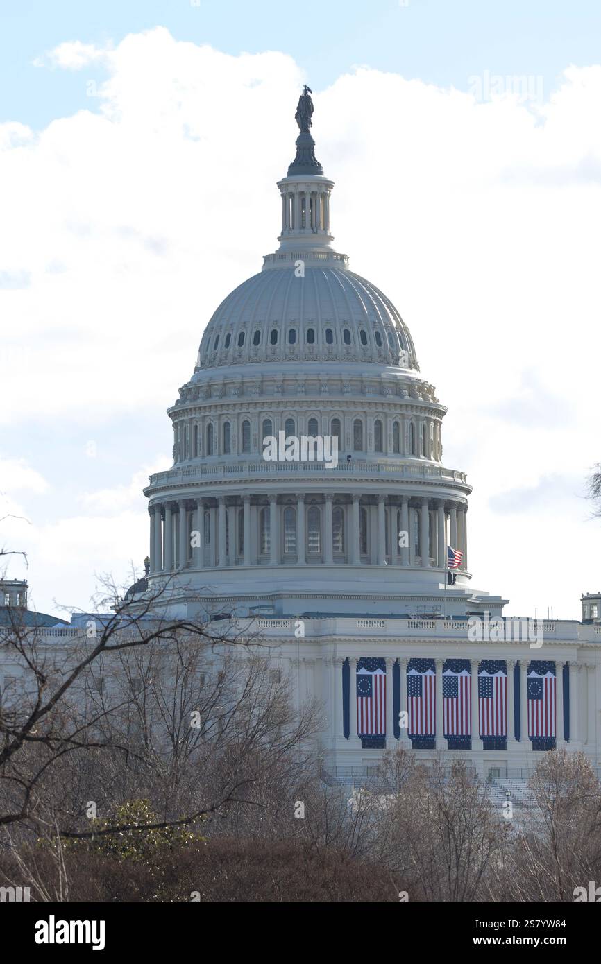 Washington, United States. 20th Jan, 2025. A view of the United States ...