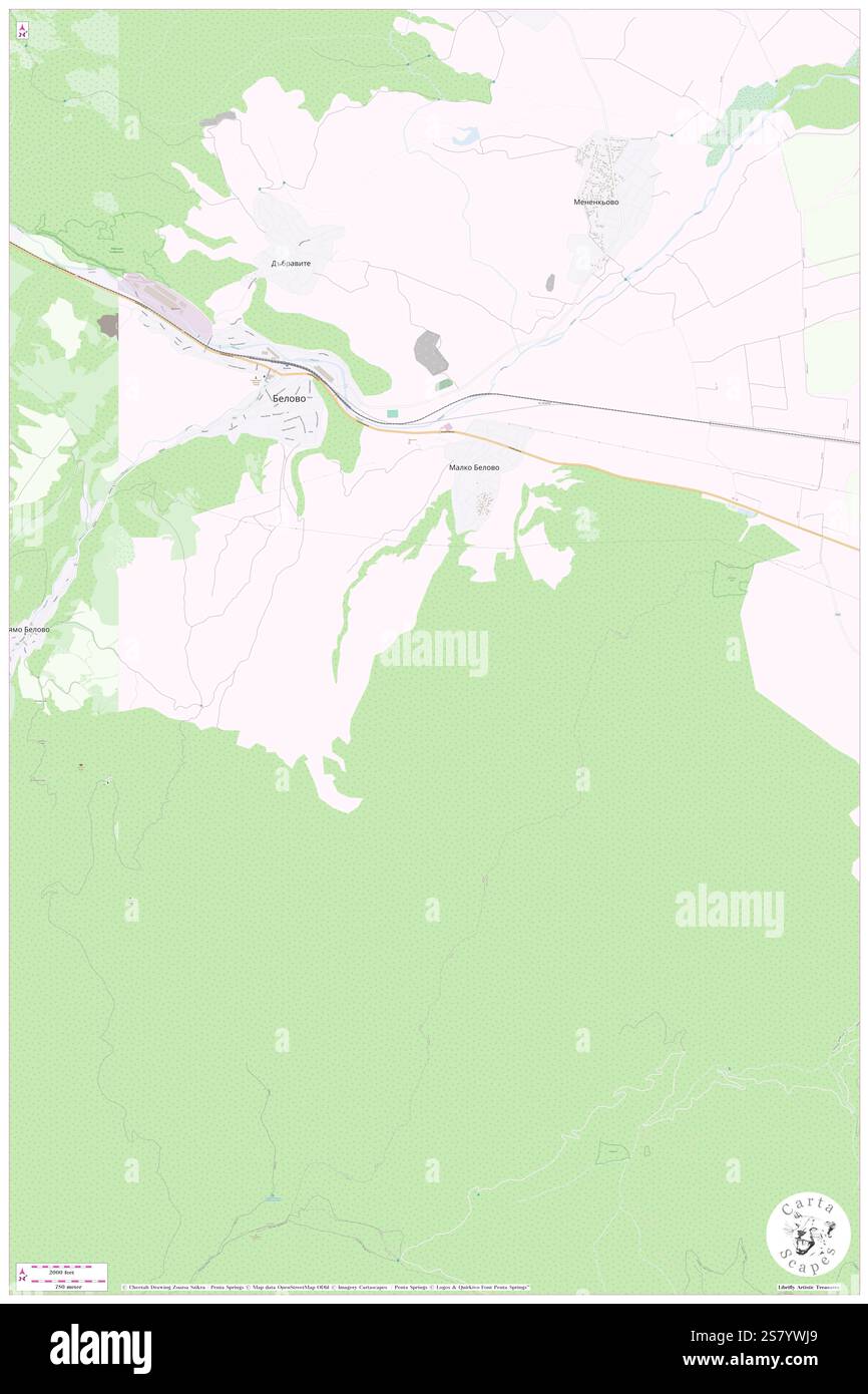 Kaluger, , BG, Bulgaria, Pazardzhik, N 42 11' 25'', N 24 2' 9'', map ...