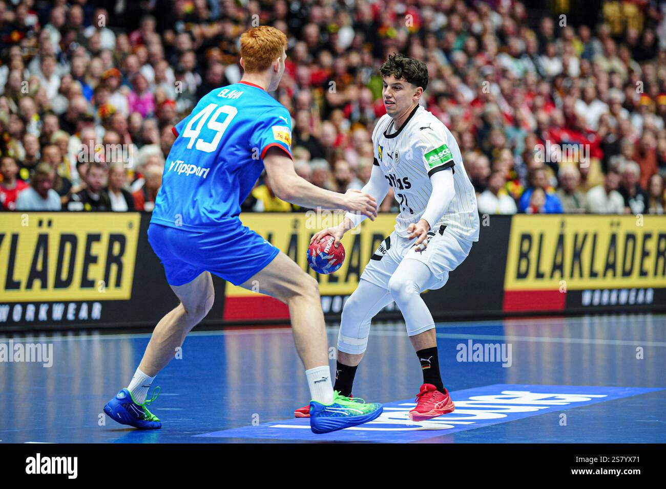 Daniel Blaha (Tschechien, #49), Marko Grgic (Deutschland, #71) DEN ...