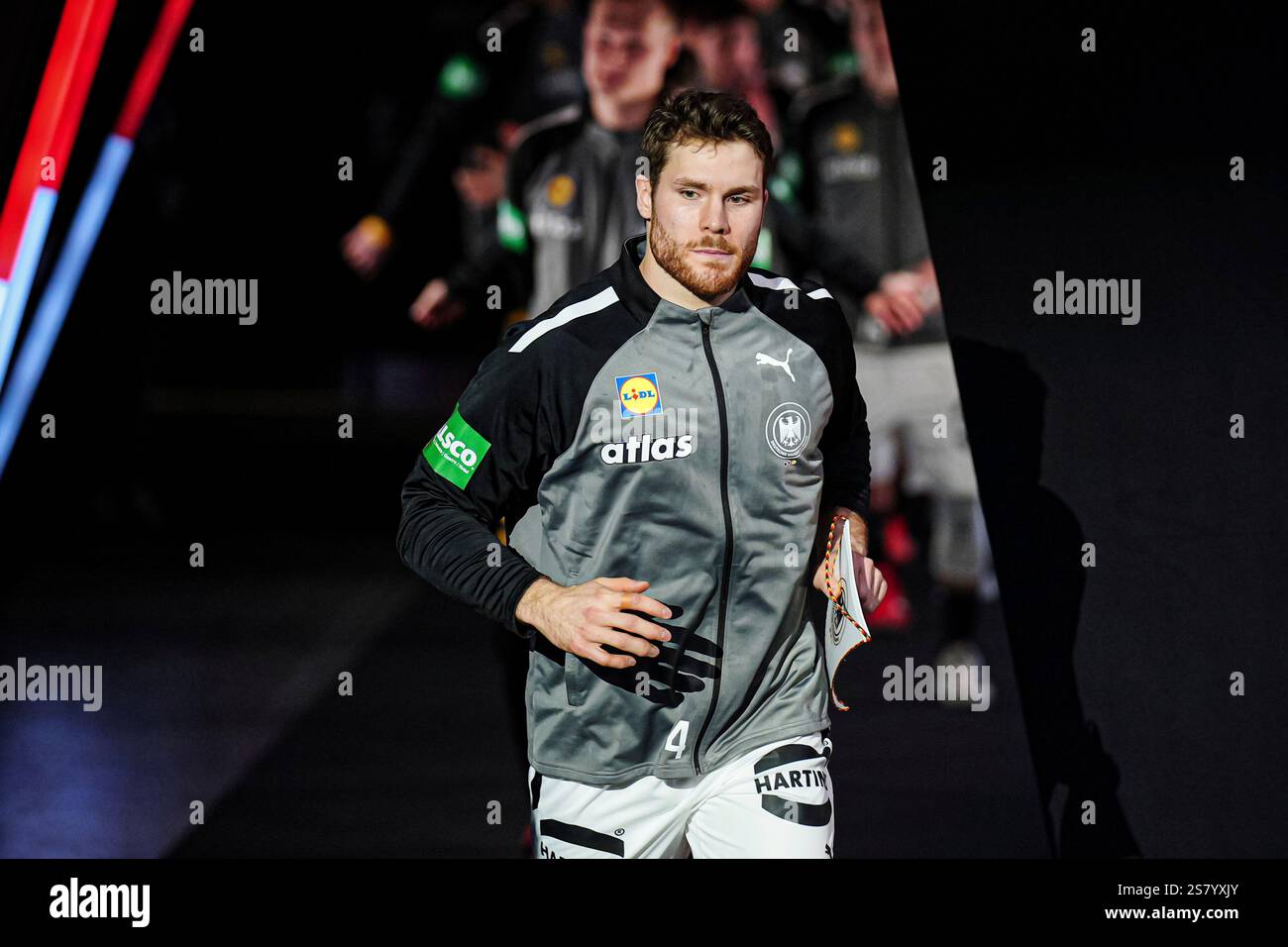 Johannes Golla (Deutschland, #04) DEN, Deutschland vs. Tschechien ...