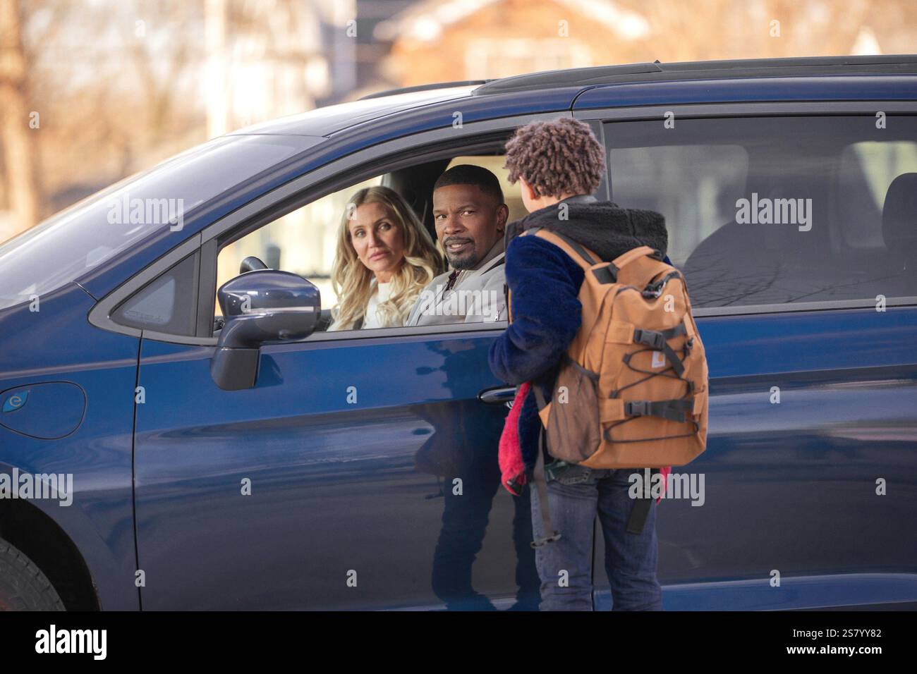 BACK IN ACTION, from left: Cameron Diaz, Jamie Foxx, Rylan Jackson ...