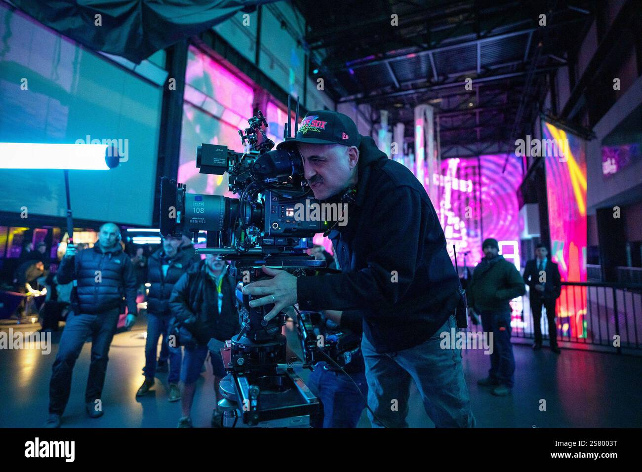 BACK IN ACTION, cinematographer Ken Seng, on set, 2025. ph: John Wilson ...