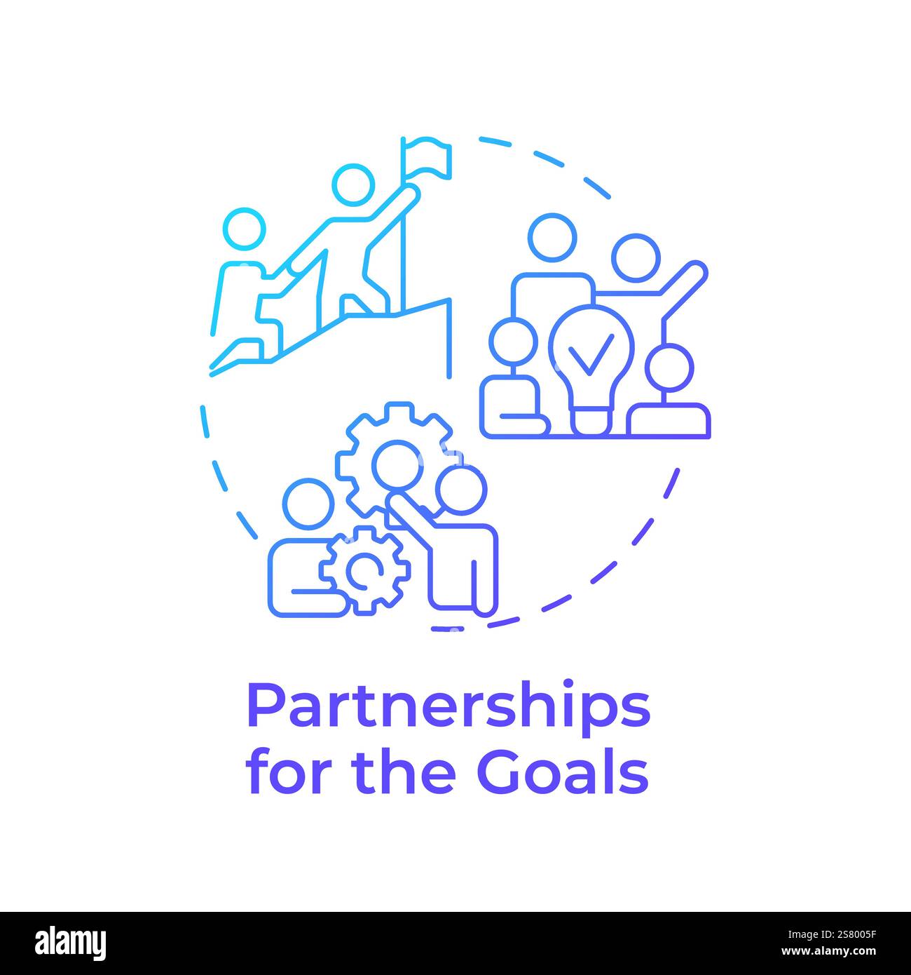 Sustainable development goals concept Stock Vector Images - Alamy