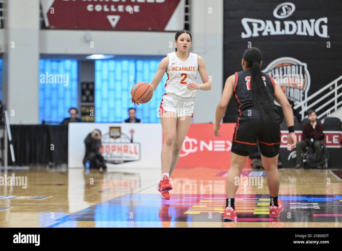 SPRINGFIELD, MA - JANUARY 20: Nevaeh Caffey of Incarnate Word (2 ...