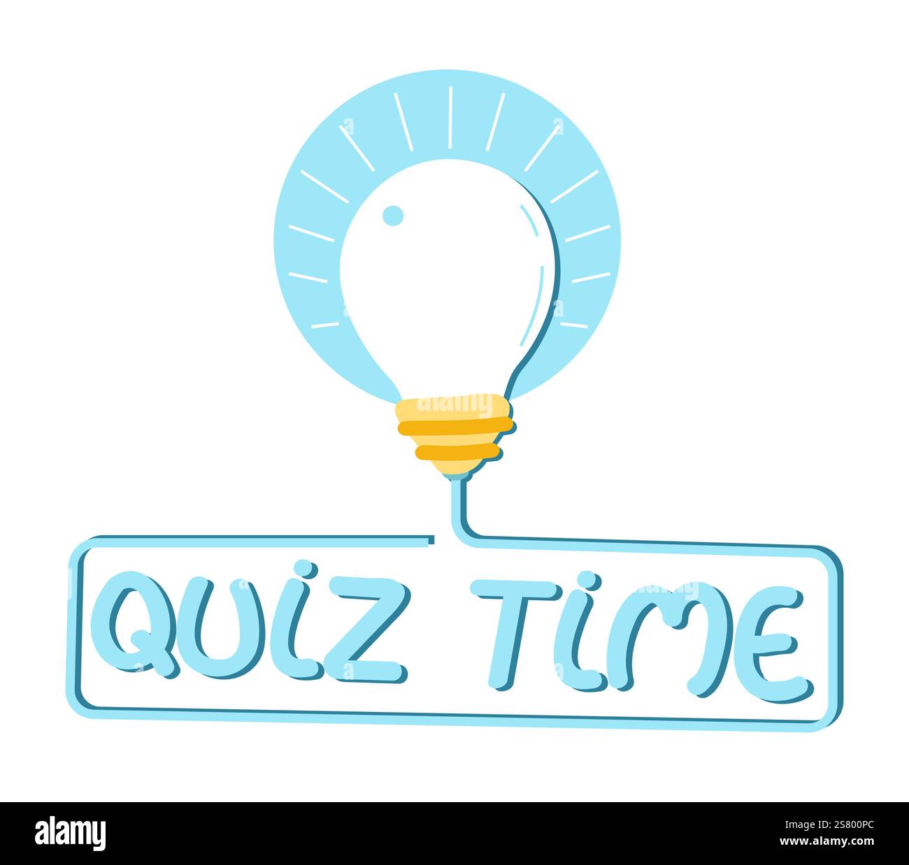 Quiz time label featuring a question mark Stock Vector Image & Art - Alamy