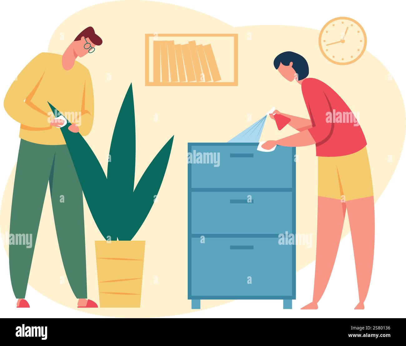 Regular chores Stock Vector Images - Alamy