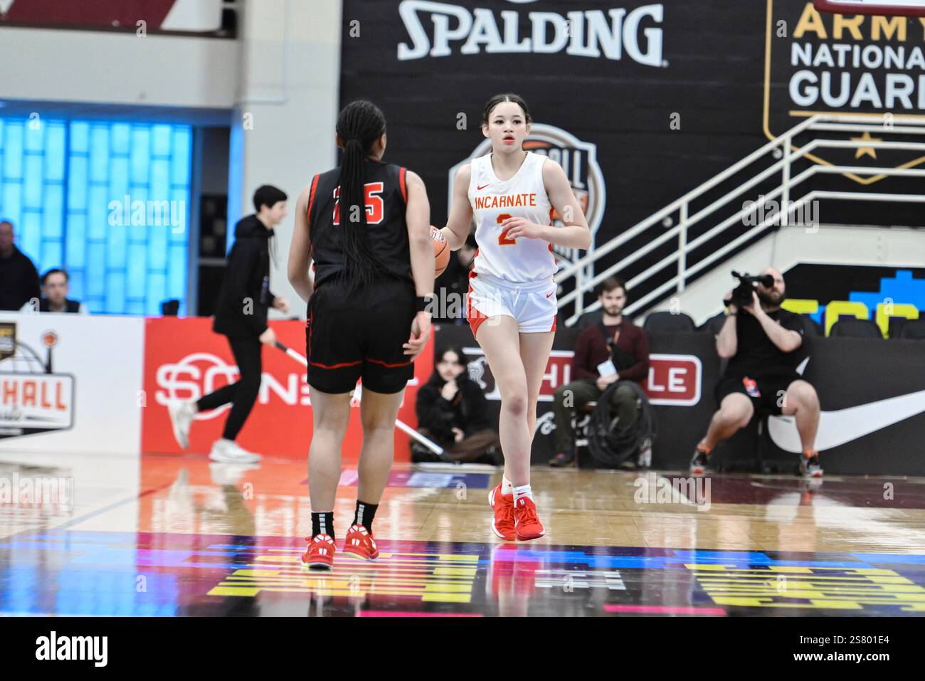 SPRINGFIELD, MA - JANUARY 20: Nevaeh Caffey of Incarnate Word (2 ...
