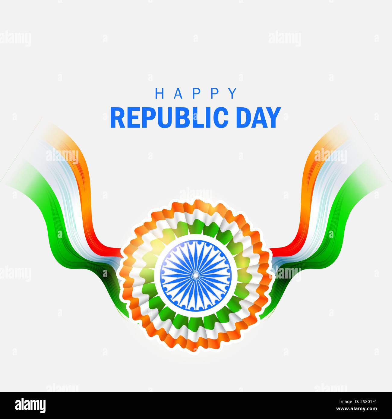 26th January Happy Republic Day of India Stock Vector Image & Art - Alamy