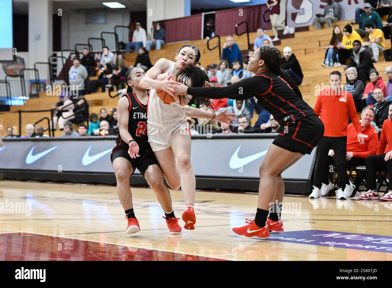 SPRINGFIELD, MA - JANUARY 20: Nevaeh Caffey of Incarnate Word (2 ...