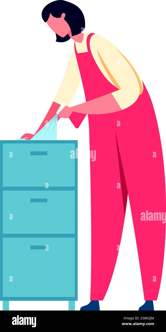 Maintenance cabinet Stock Vector Images - Alamy