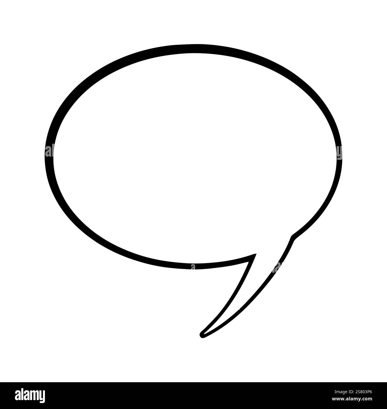 Comic Speech Bubble. Talk Bubble. Cloud Speech Bubble Icon Stock Vector ...
