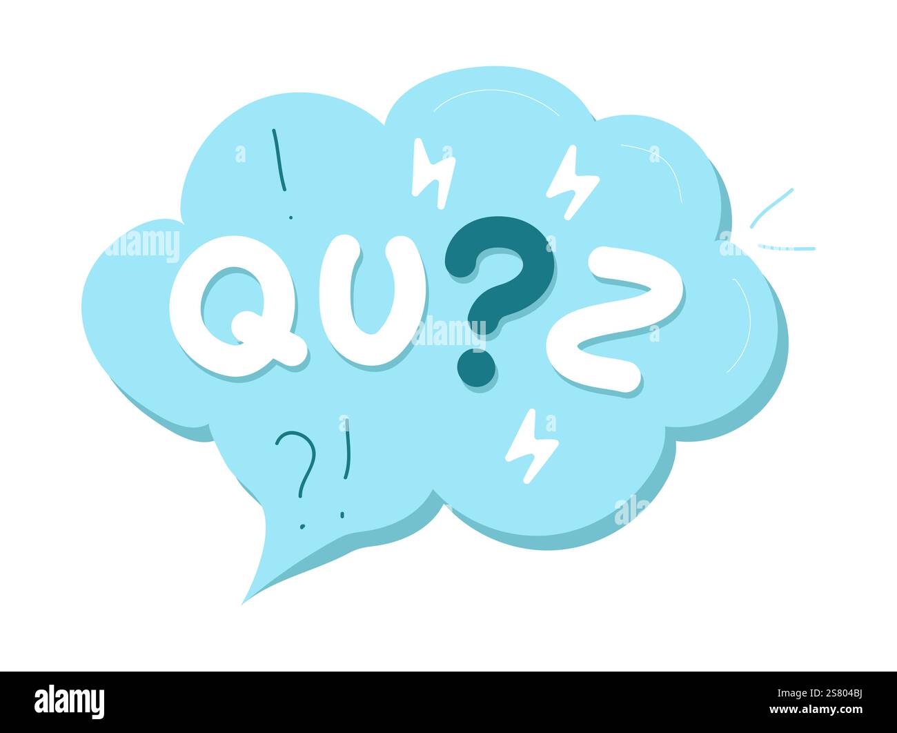 Quiz time label featuring a question mark Stock Vector Image & Art - Alamy