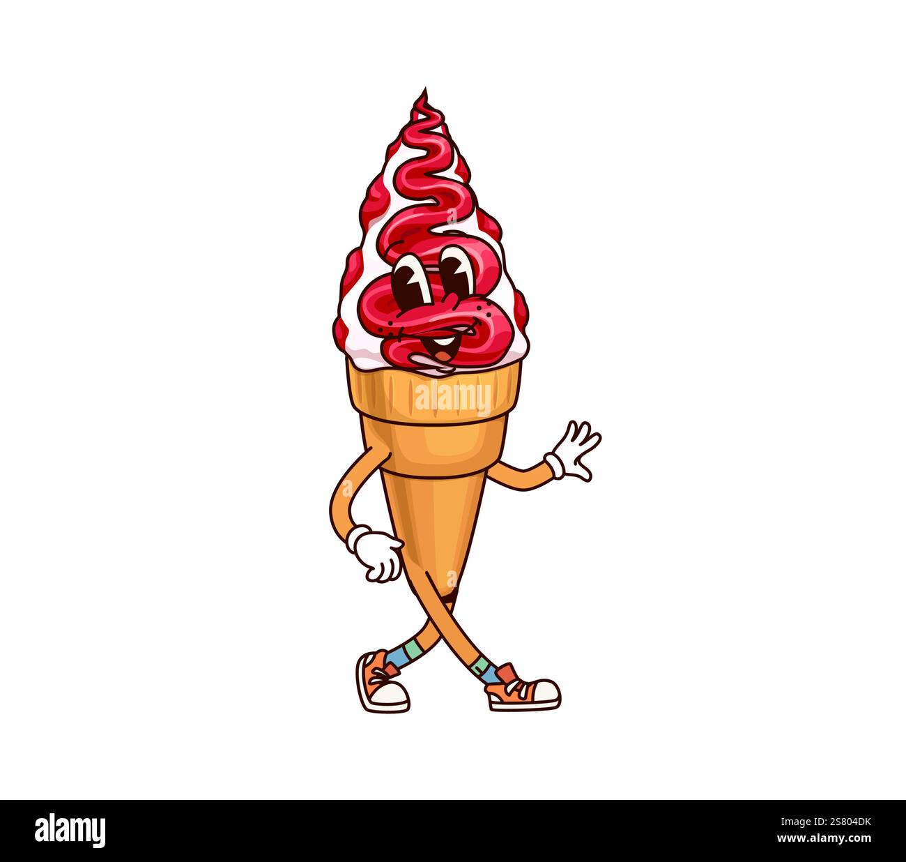 Ice cream parlour funny Stock Vector Images - Alamy