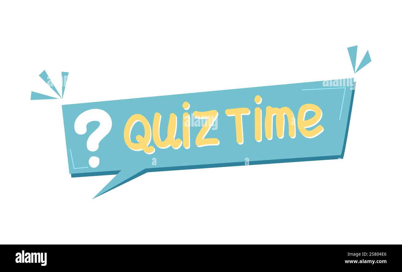 Quiz time question mark hi-res stock photography and images - Alamy
