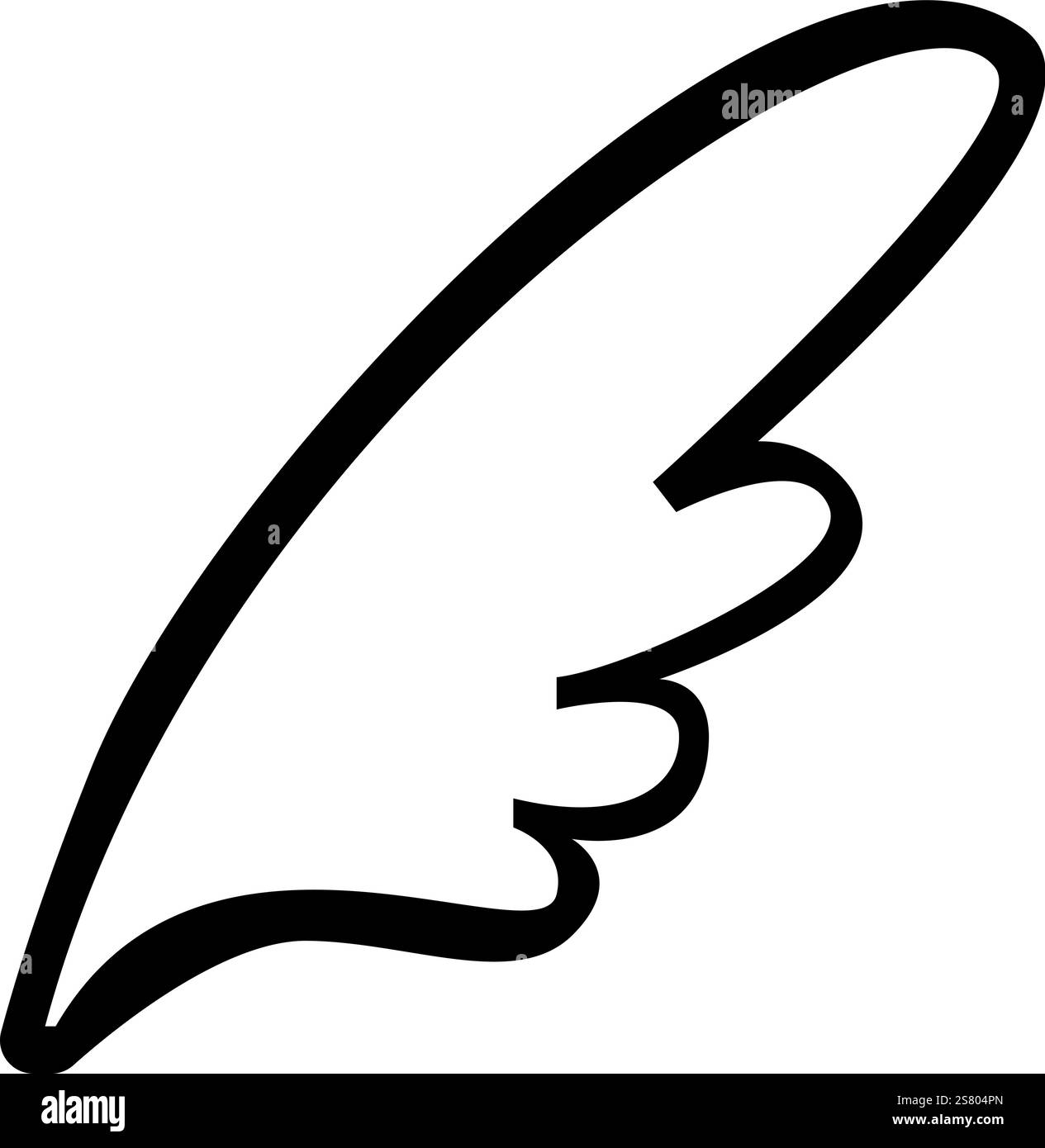 Minimalist illustration featuring a single wing in flight, symbolizing ...