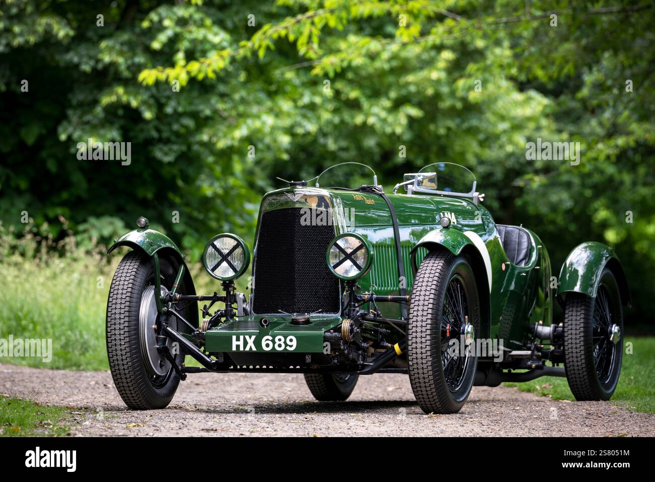 Aston Martin 1932 Le Mans Team Car LM4 Shot on Location at Beachy Head ...