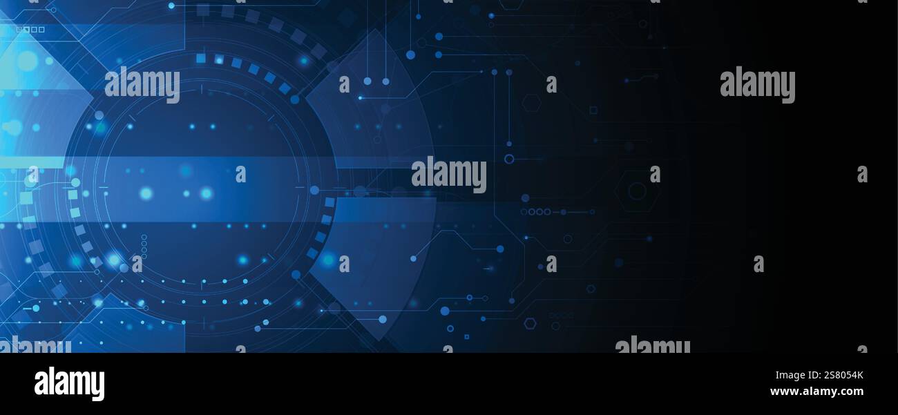 Abstract Computer technology background. network visual connection ...