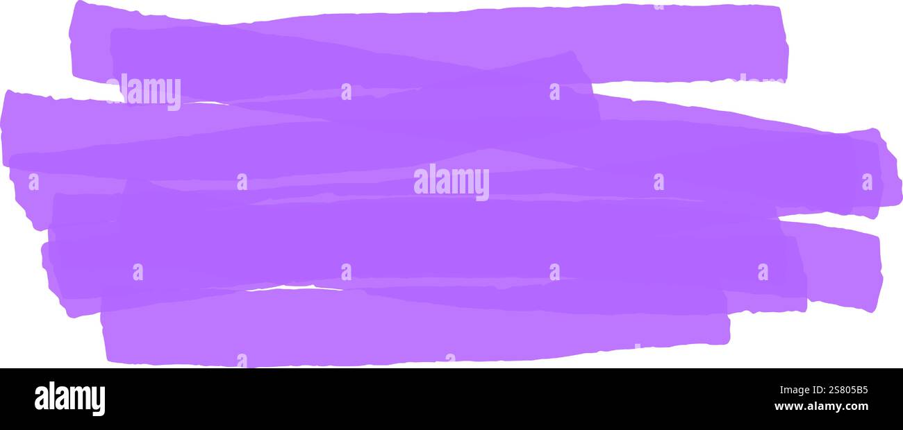 Creating a textured background with wide purple marker strokes ...