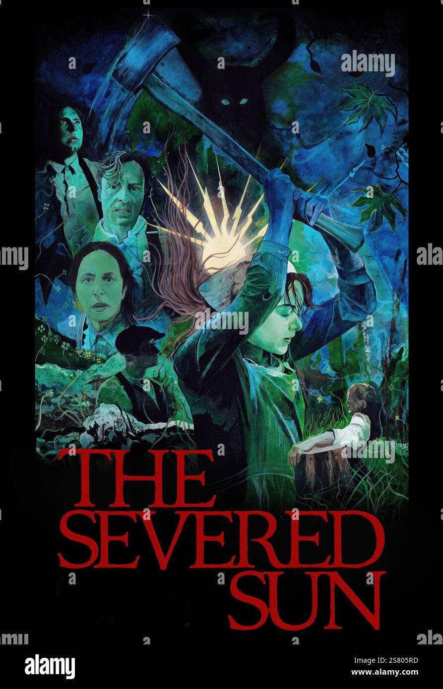 THE SEVERED SUN, poster, from top: Barney Harris, Toby Stephens, Jodhi ...