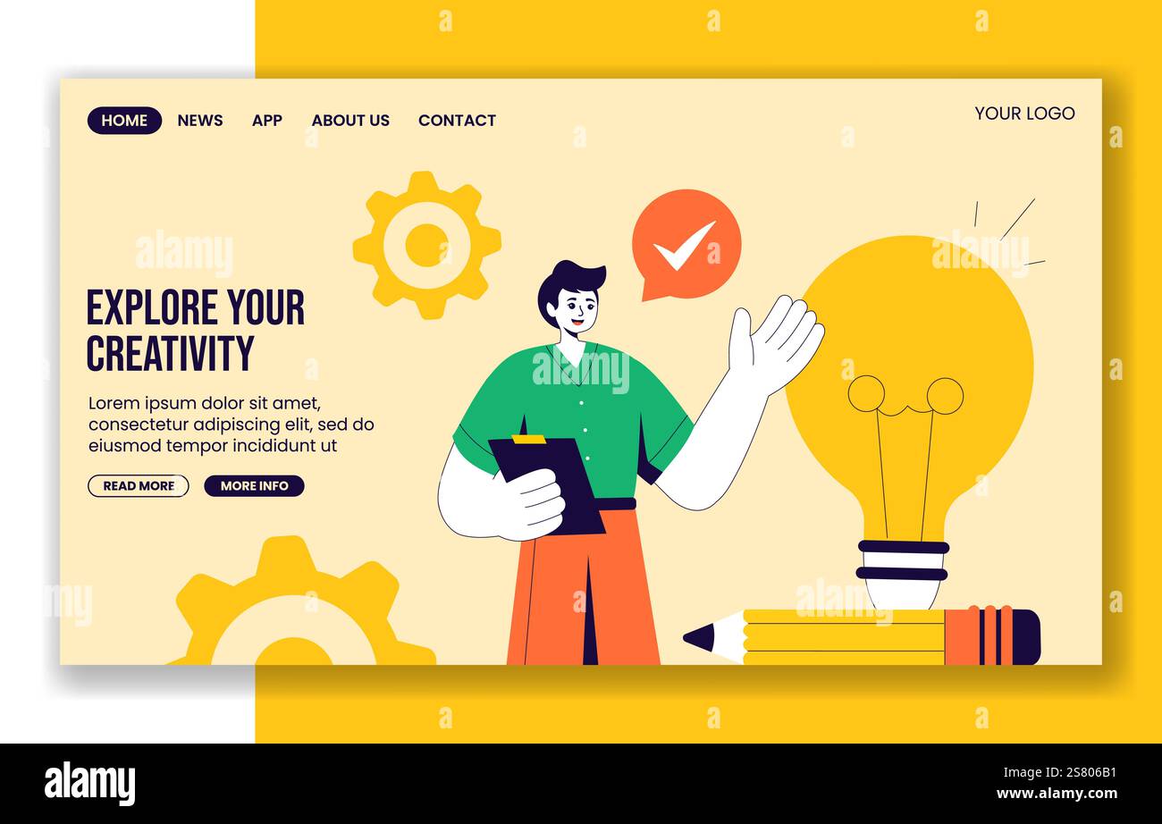 Explore Your Creativity Cartoon Social Media Templates for Creative ...