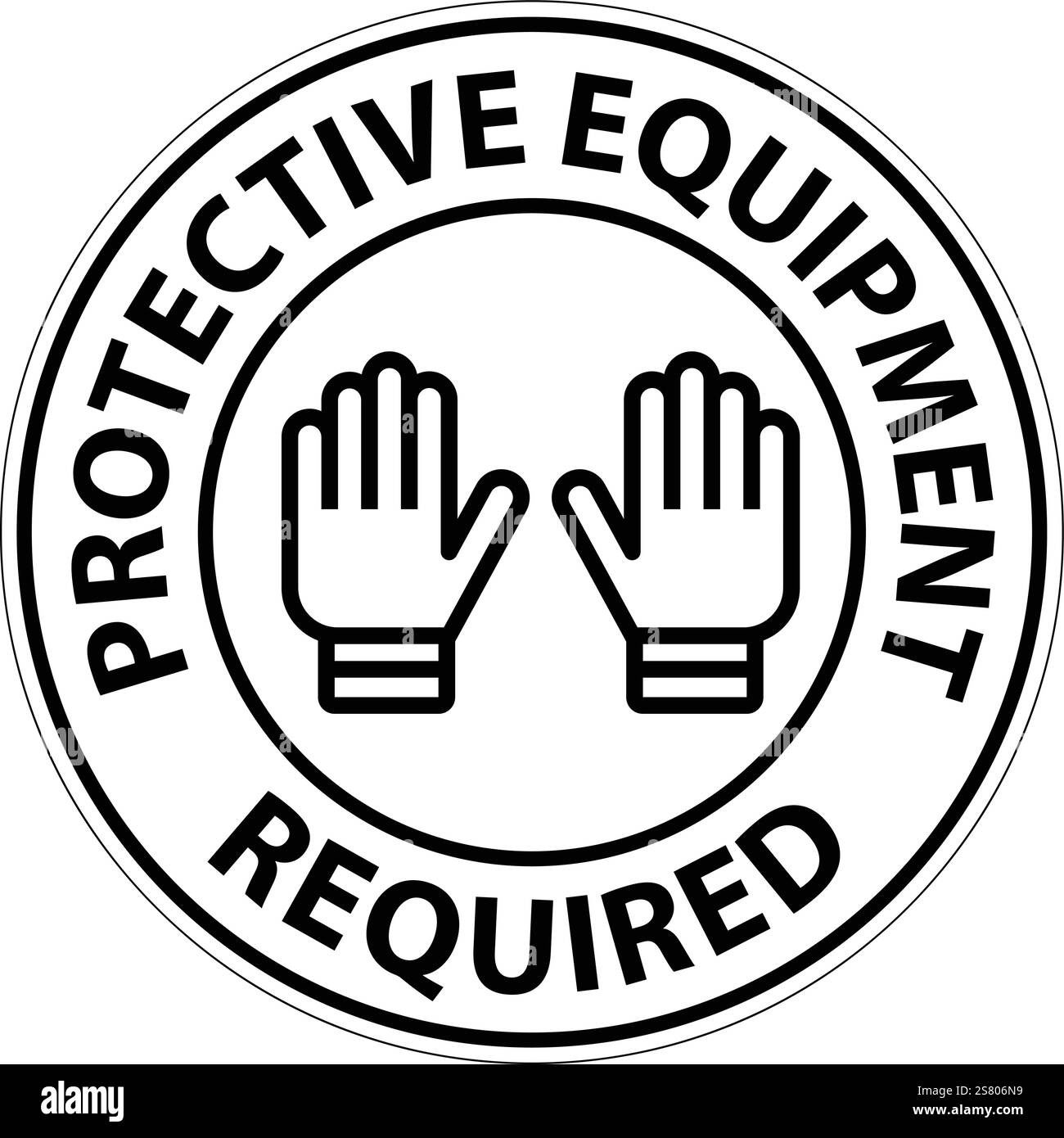 Safety Notice for Use of Protective Equipment in Work Environments with ...