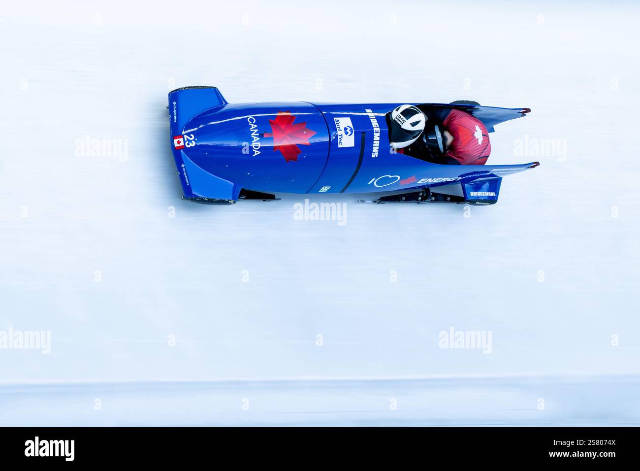 Taylor Austin, Mike Evelyn (Kanada), AUT, IBSF Bob Weltcup Innsbruck ...