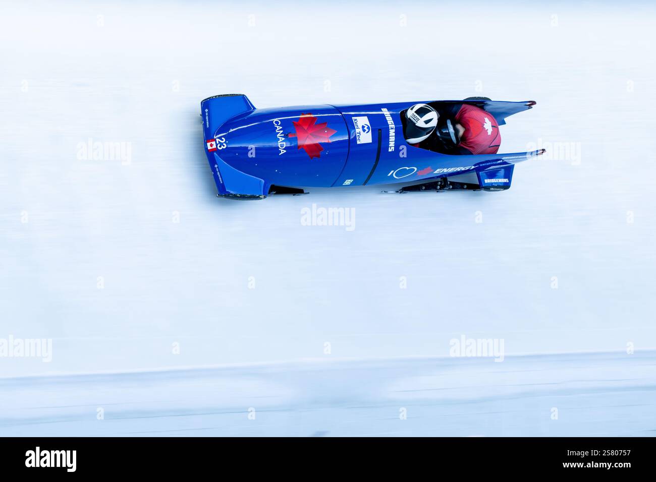 Taylor Austin, Mike Evelyn (Kanada), AUT, IBSF Bob Weltcup Innsbruck ...