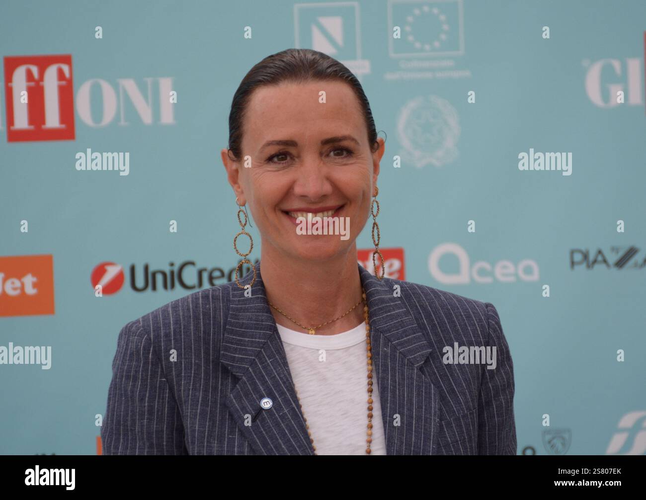GIFFONI VALLE PIANA,ITALY - July 22,2024 : Annalisa Sara Doris at ...