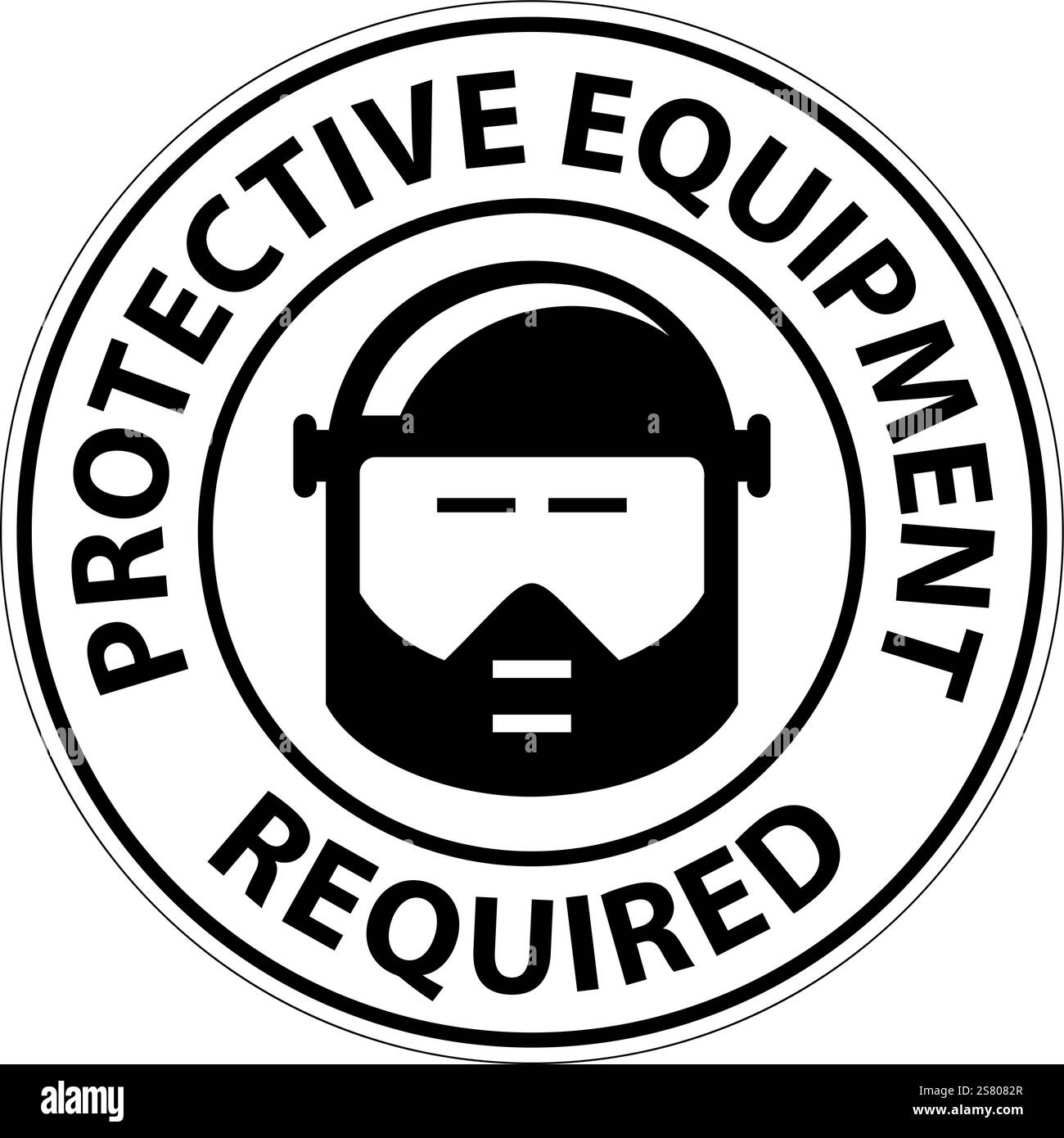 Safety Notice for Protective Equipment Requirement in Workplace ...