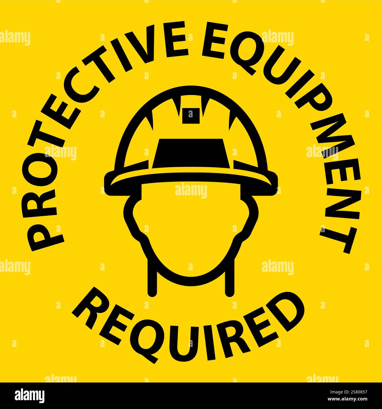 Essential Safety Sign for Construction Sites Indicating Need for ...