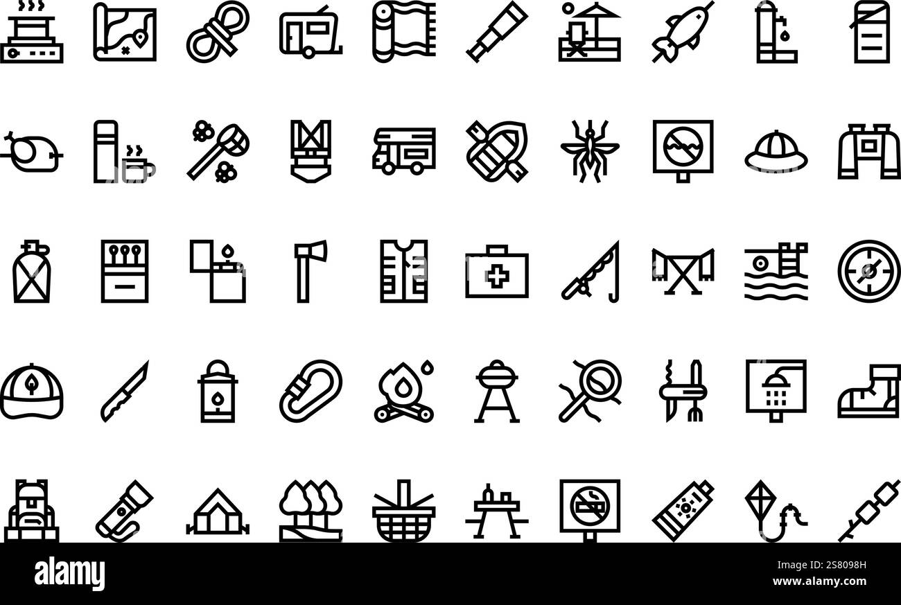 Razor beach Stock Vector Images - Alamy