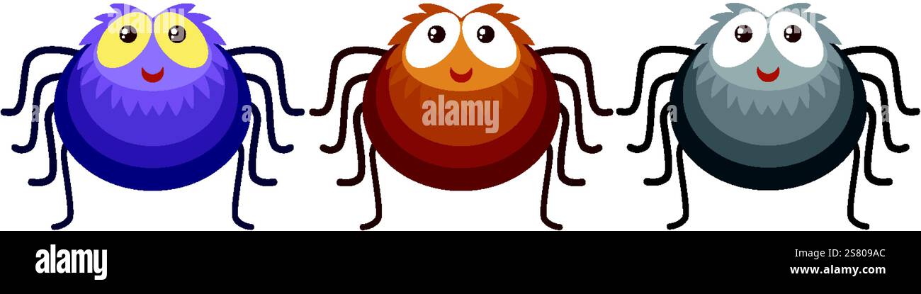 Araneae eyes Stock Vector Images - Alamy