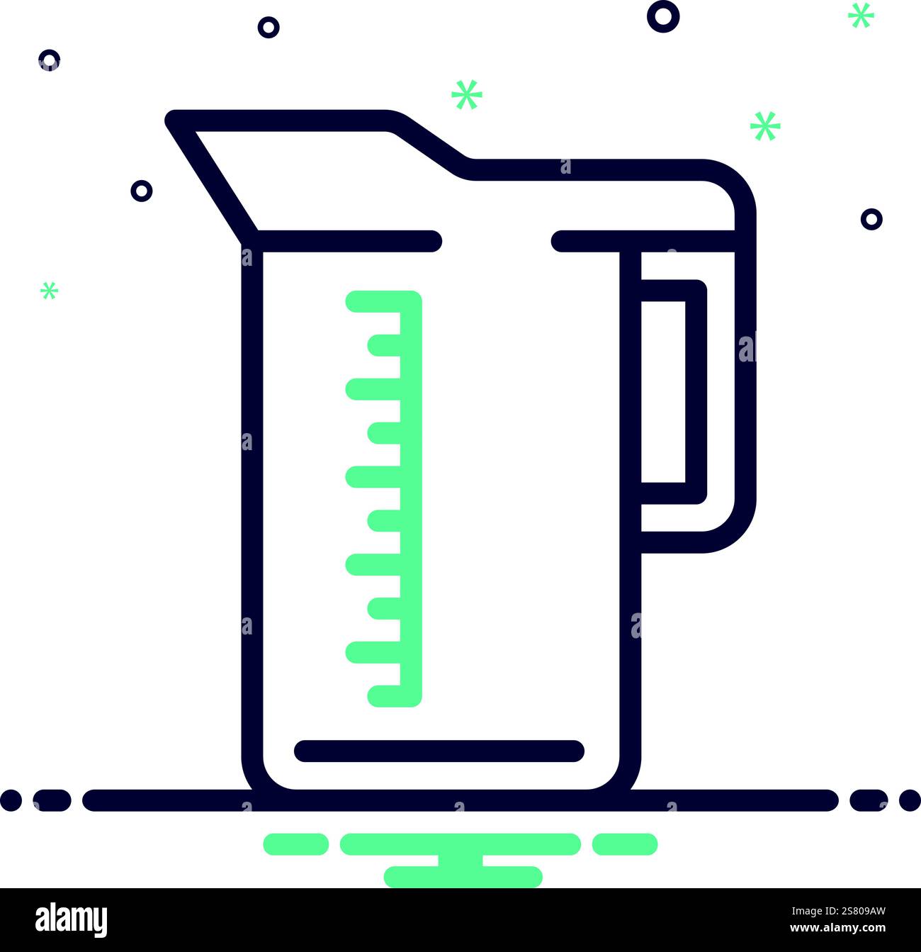 Measuring cup symbol icon hi-res stock photography and images - Alamy