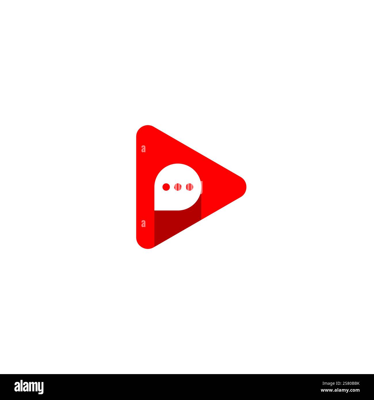 Video play podcast logo Stock Vector Images - Alamy