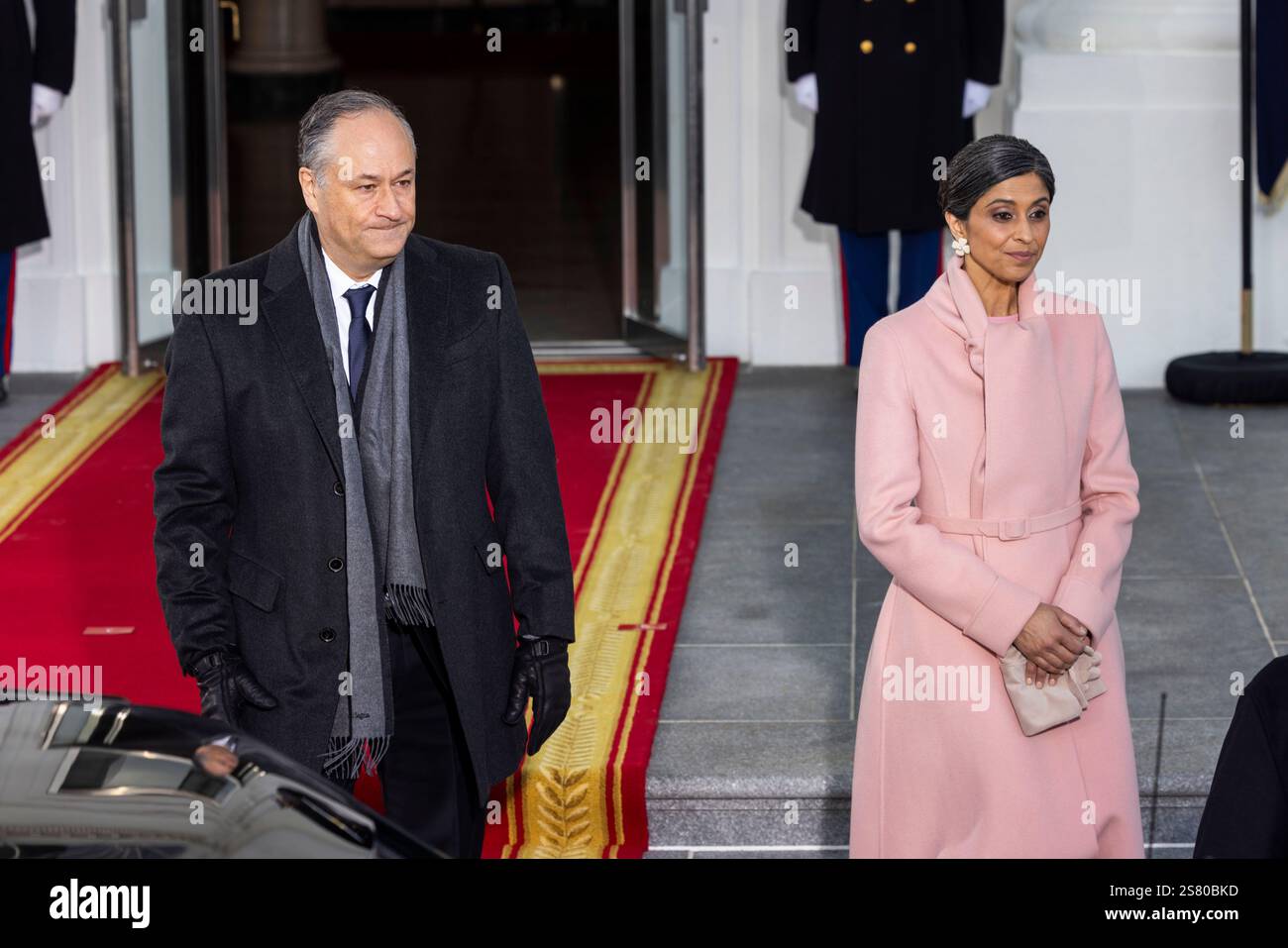 Washington, United States. 20th Jan, 2025. First Gentleman Doug Emhoff ...