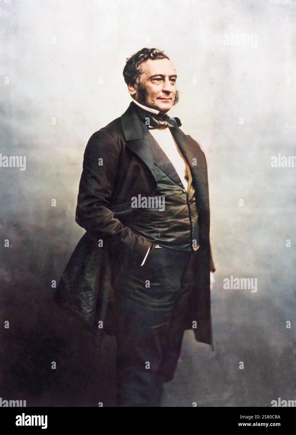 Isaac Pereire (1806-1880) entrepreneur and politician - after Nadar's ...