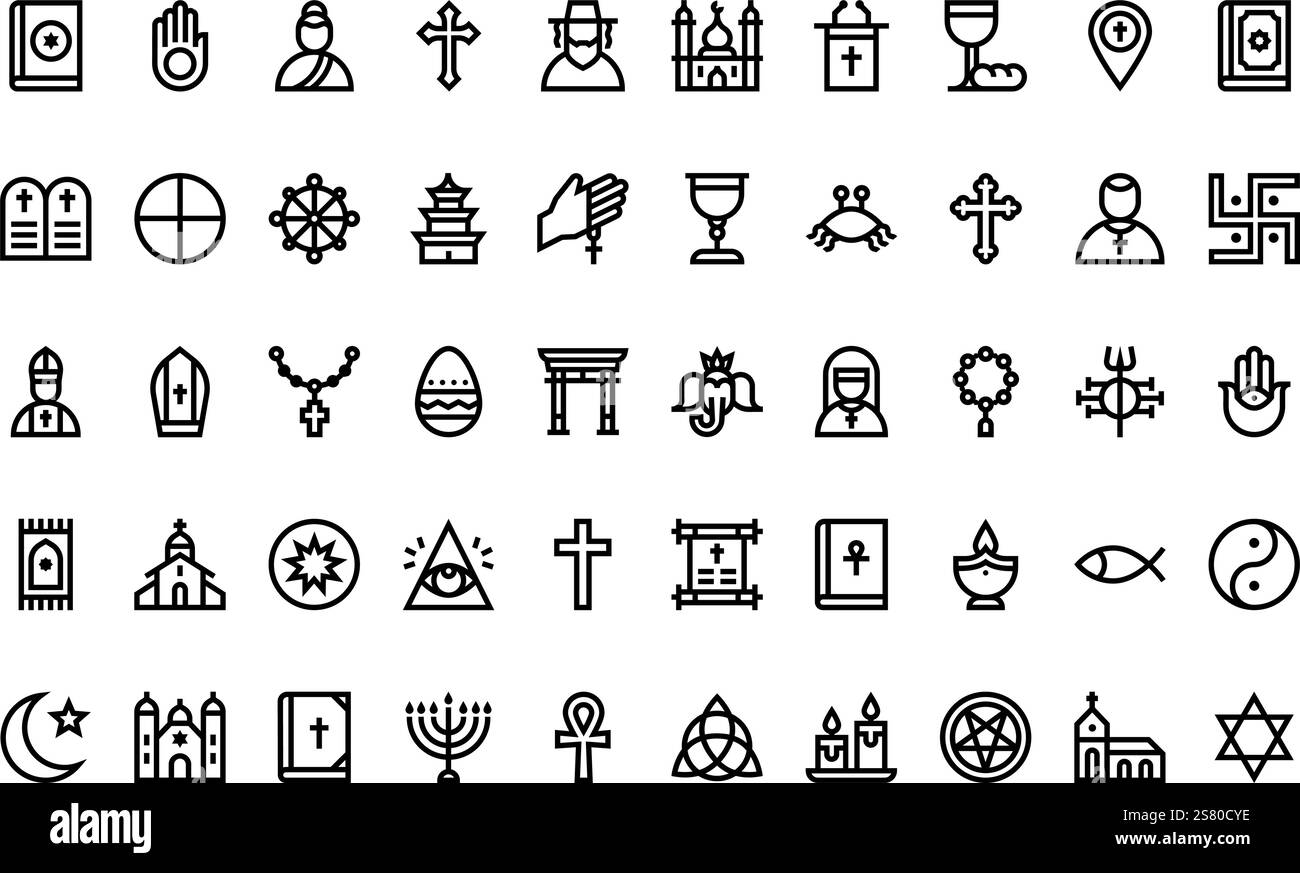 High-Quality Vector Icons Collection with Editable Stroke. Ideal for Professional and Creative ...