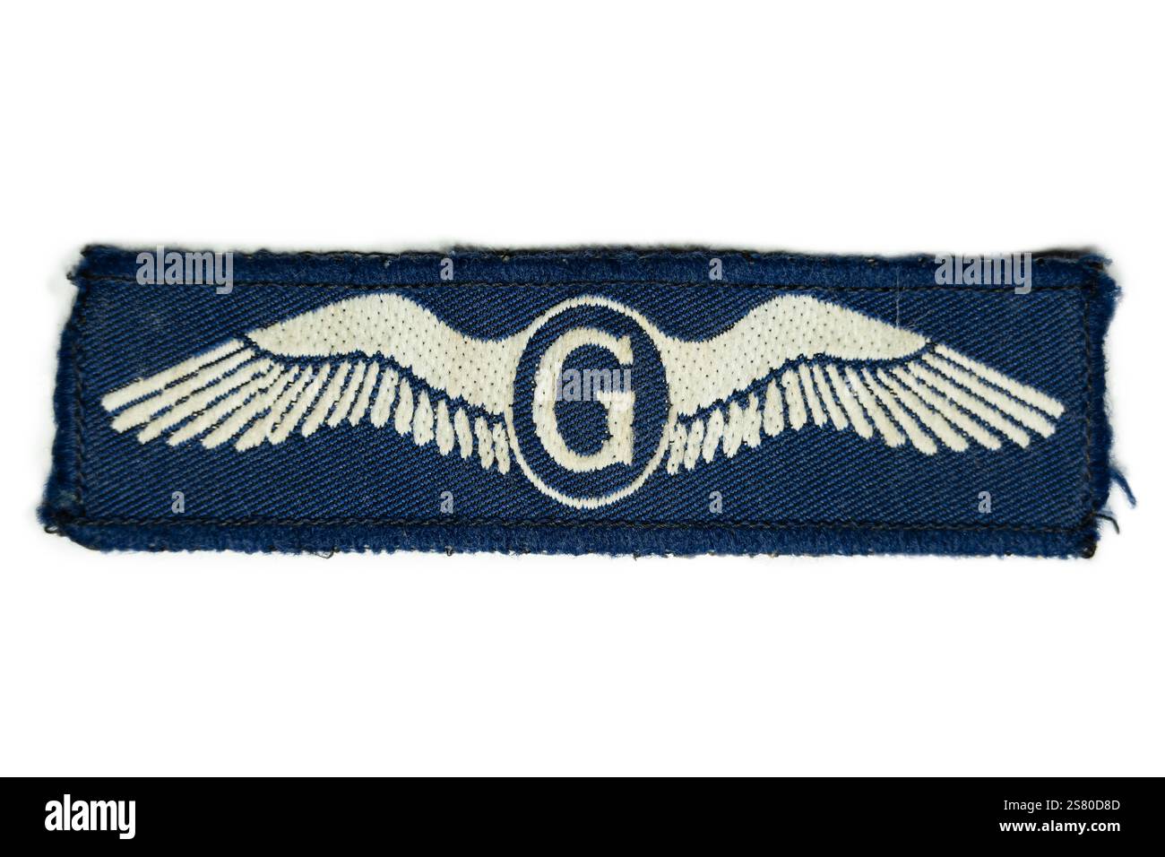 British glider pilot sew on wings patch as issued by the British ...