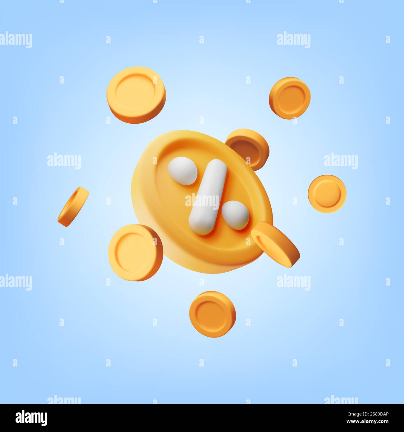 3d coupon dollar percent Stock Vector Images - Alamy