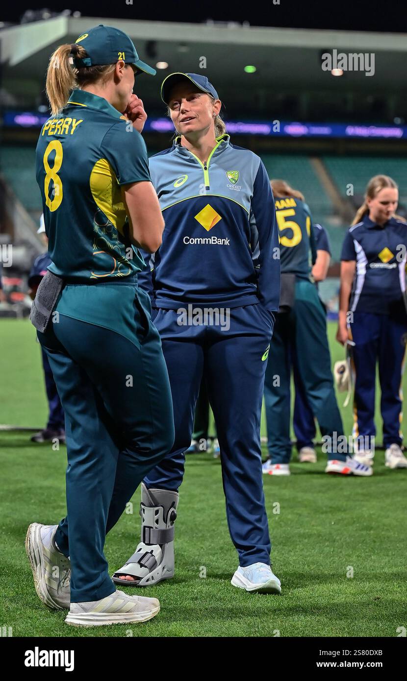 Sydney, Australia. 20th Jan, 2025. Alyssa Healy of Australia seen with ...