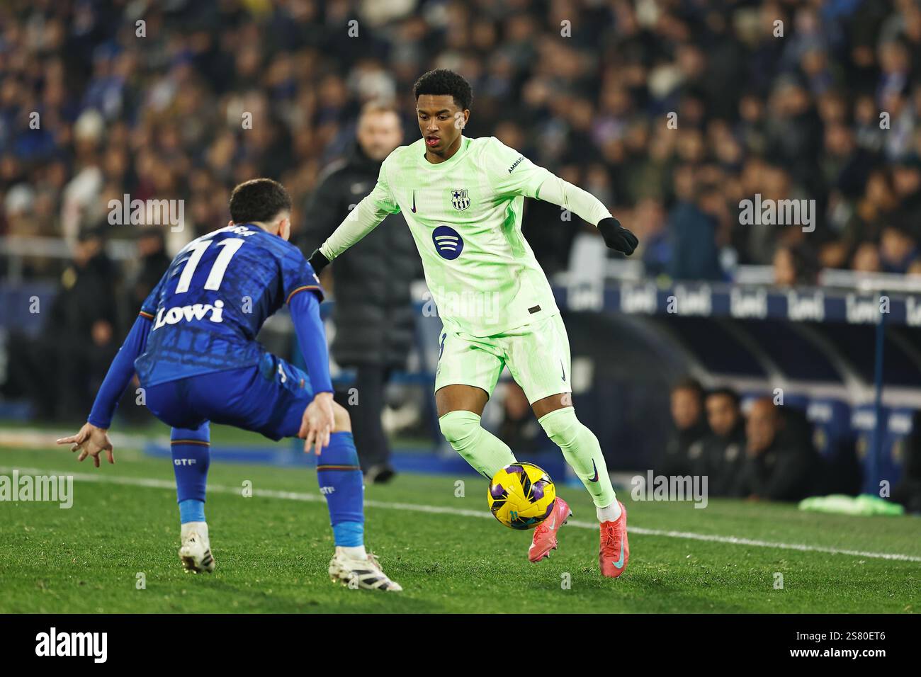 Alejandro Balde (Barcelona), JANUARY 18, 2025 - Football / Soccer ...