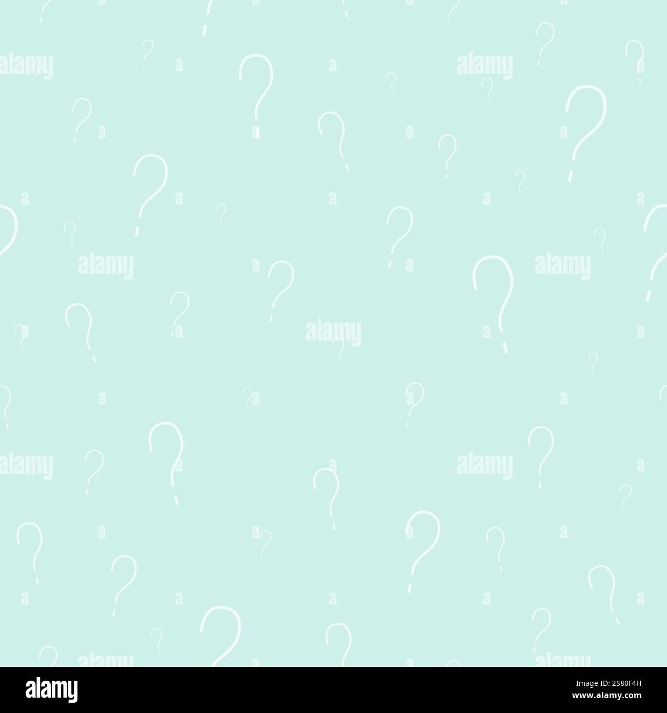Seamless pattern. Vector question mark subtle pattern. Question marks ...