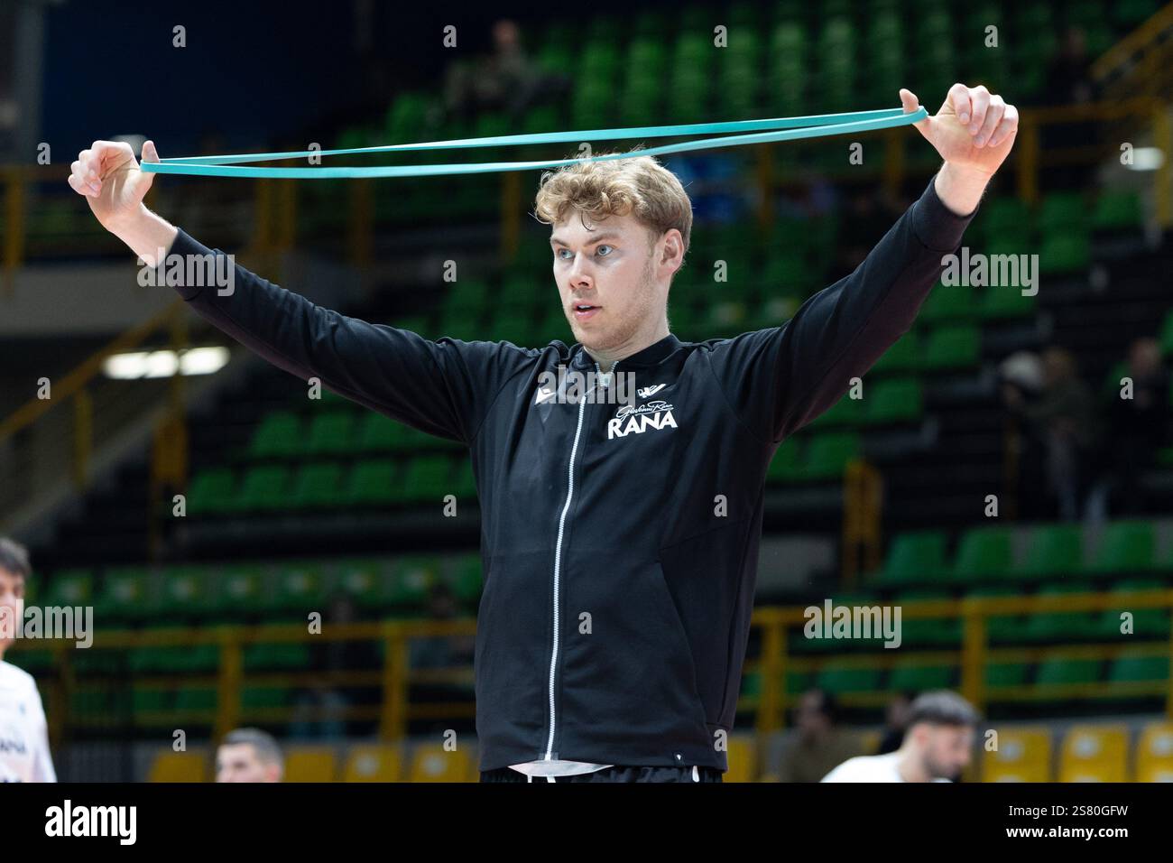 Modena, Italy. 19th Jan, 2025. JENSEN Mads Kyed during the Superleague ...