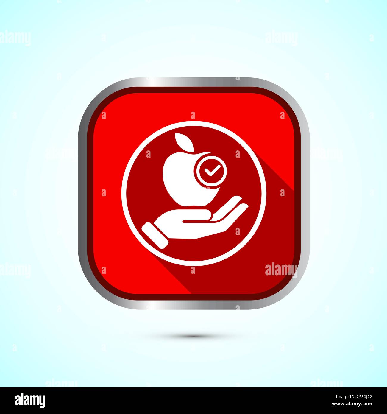 Healthy eating icon design illustration. Healthy food sign symbol ...